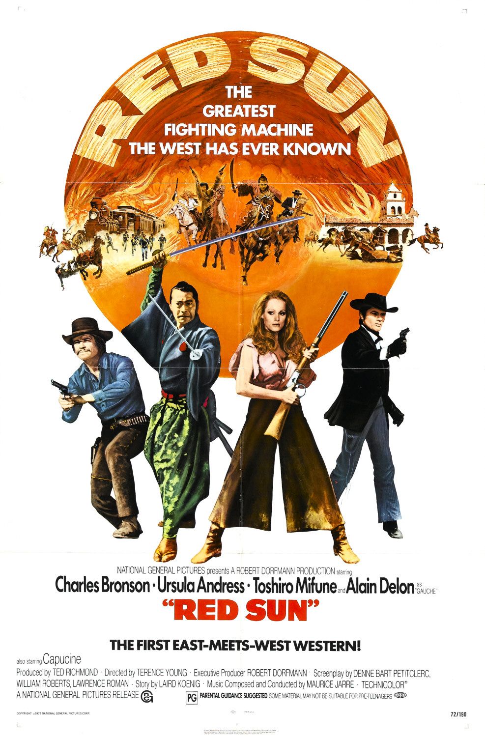 Project: 100 Westerns: Part Eleven: Red Sun; The Ride Back; Outland ...
